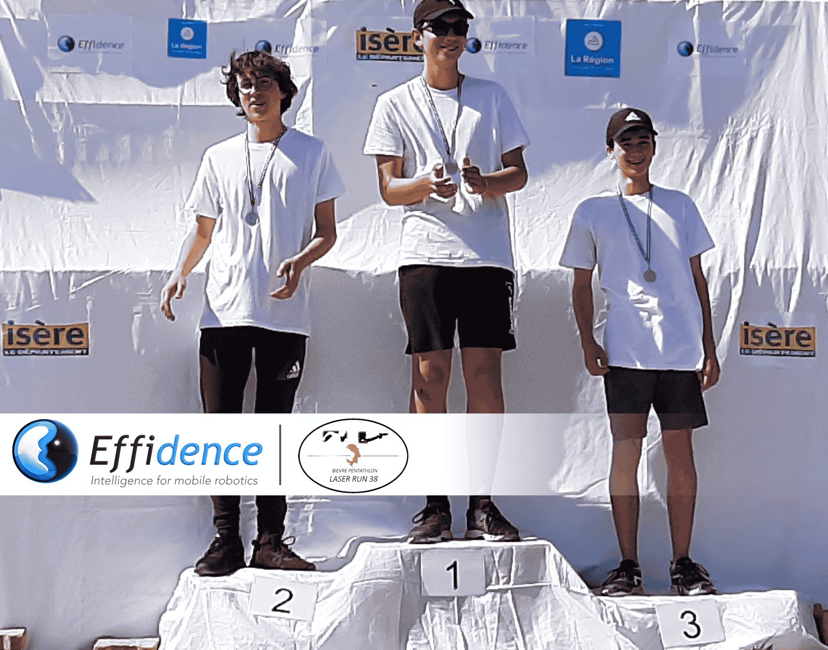 Effidence sponsor du Pentathlon Laser Run 38 - EFFIDENCE