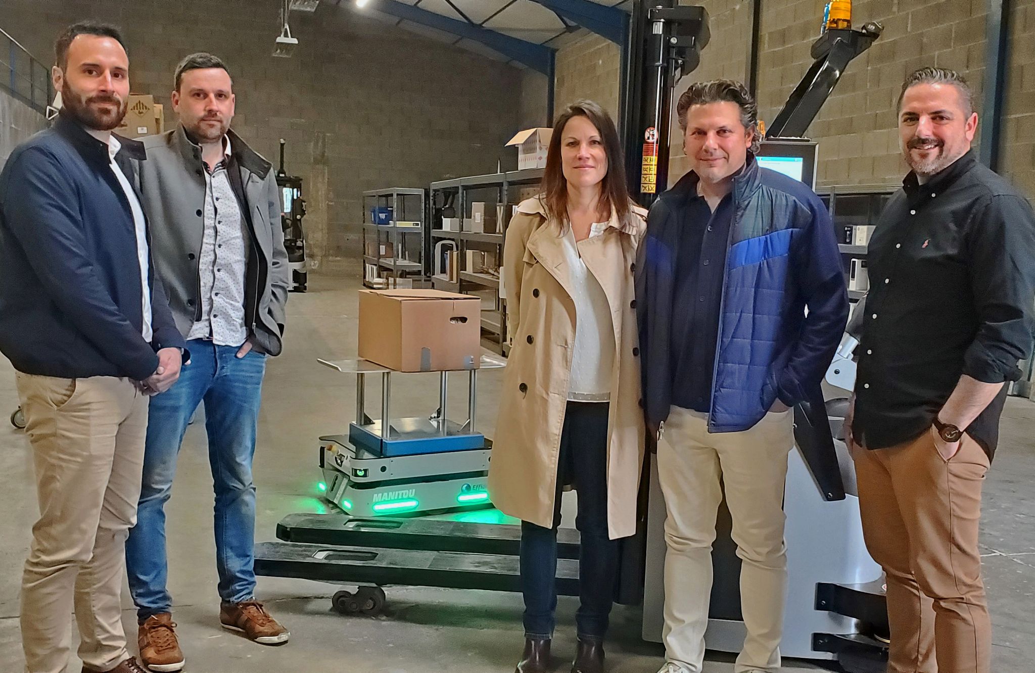 The visit of the Canadian partner AVREX Canada Inc! - EFFIDENCE ROBOTICS