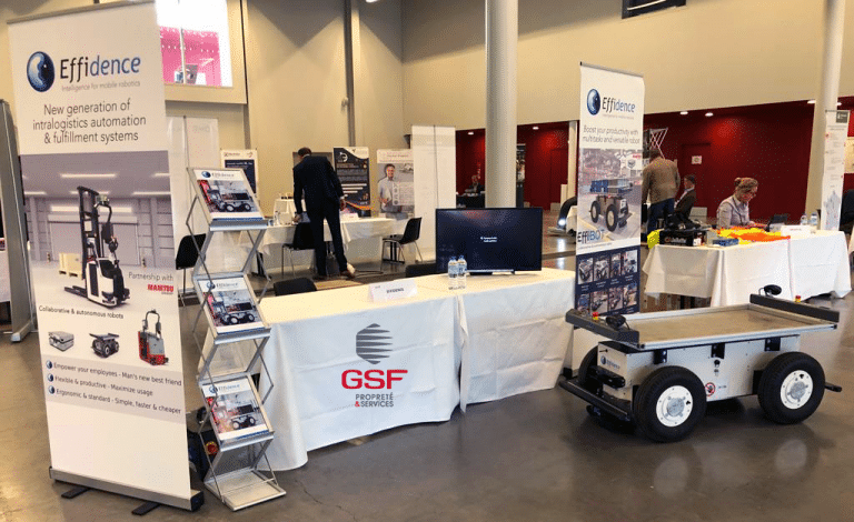 GSF trade fair - EFFIDENCE ROBOTICS