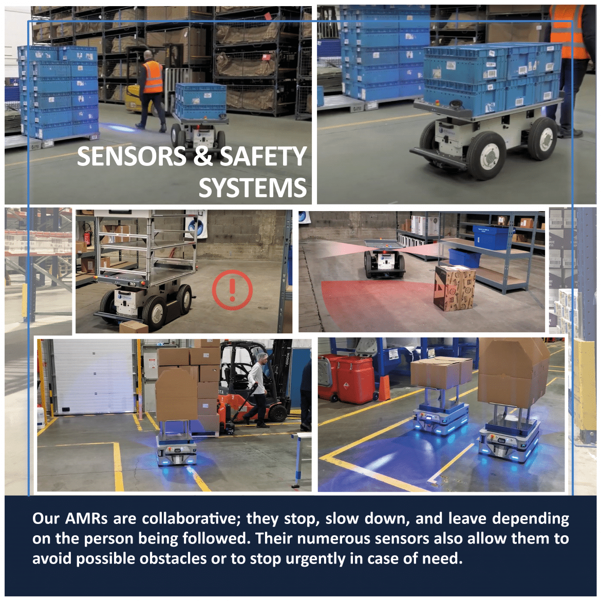 The choice of perfectly safe AMR - EFFIDENCE ROBOTICS