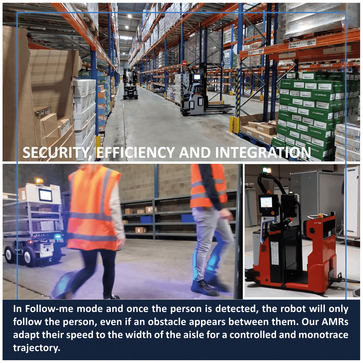 The choice of perfectly safe AMR - EFFIDENCE ROBOTICS