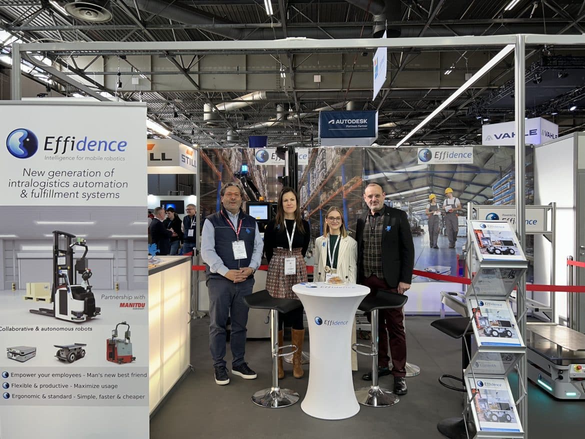 Effidence at the Global Industrie - EFFIDENCE ROBOTICS